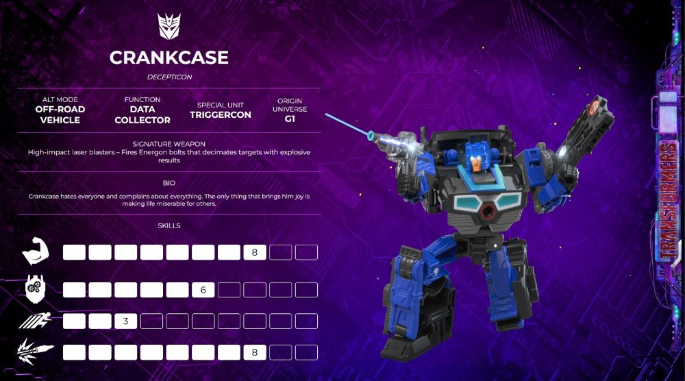 Legacy Crankcase - Transformers Universe